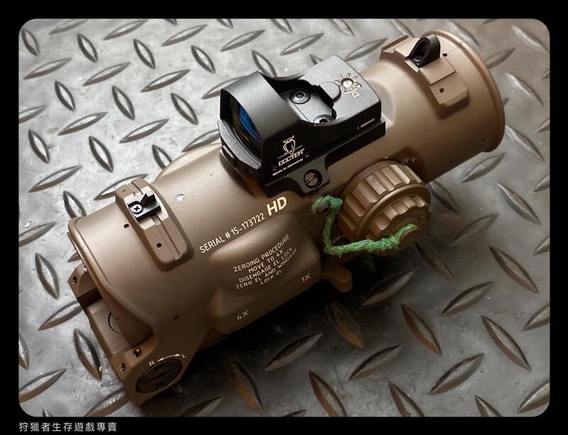 【狩獵者生存專賣】Elcan風格 SOCOM Specter DR 1X 4X HD红光戰術瞄準鏡/火車頭-凸字-沙色 | 露天市集 | 全台 ...