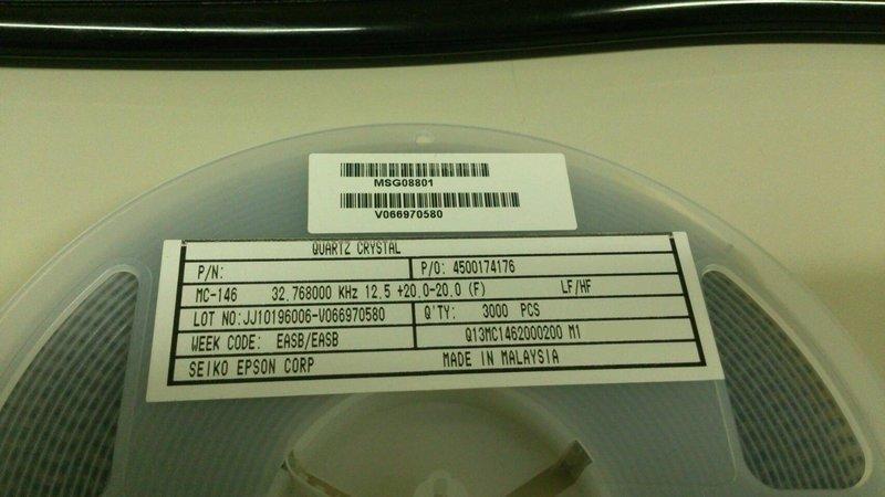出清 MC-146 32.768KHZ 12.5 CRYSTAL 石英振盪器 Epson Q13MC1462000200 | 露天市集 | 全台最大的網路購物市集