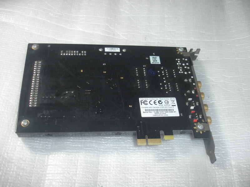 創新Creative Sound Blaster X-Fi Titanium HD THX SB1270 音效卡 | 露天市集 | 全台最大的 ...