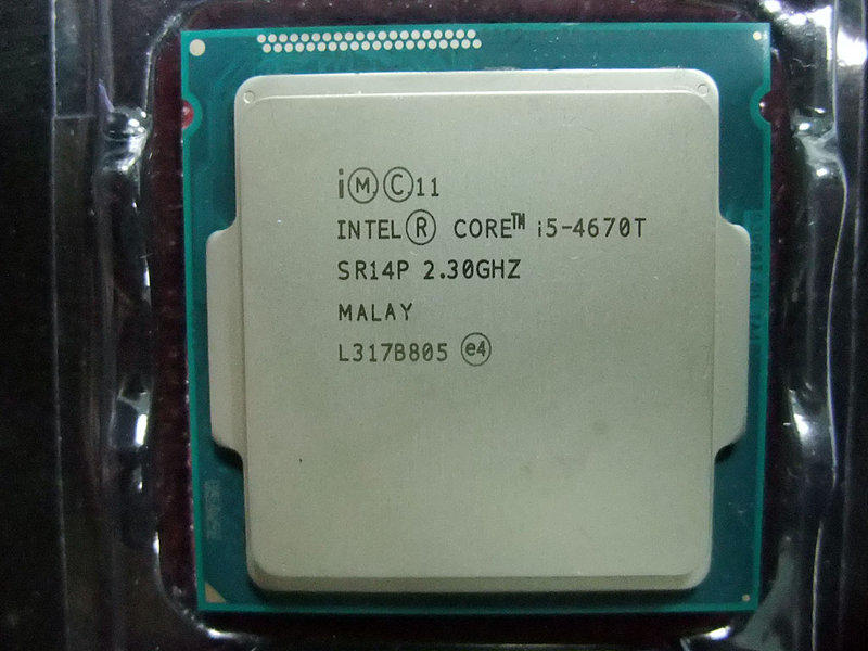【含稅】Intel Core i5-4670T 2.3G 1150 四核四線 45W 全新正式散片CPU一年保內建 HD | 露天市集 | 全 ...