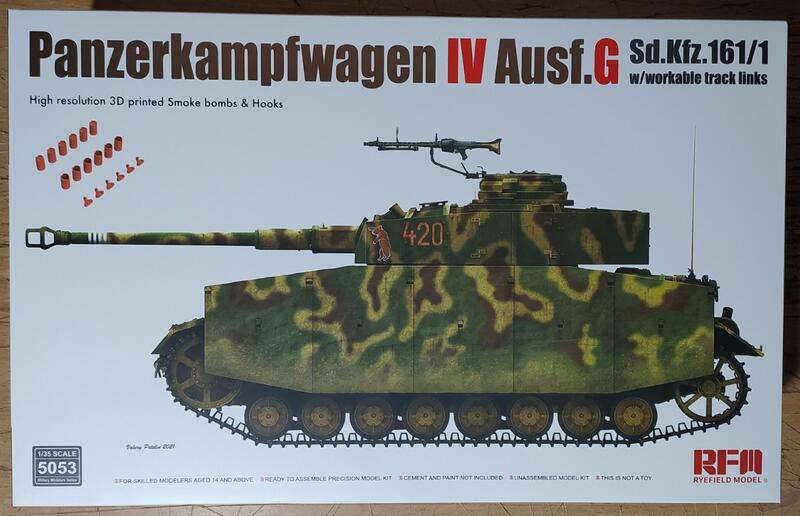 RFM RM-5053 1/35 Pz.IV Ausf.G 現貨 | 露天市集 | 全台最大的網路購物市集