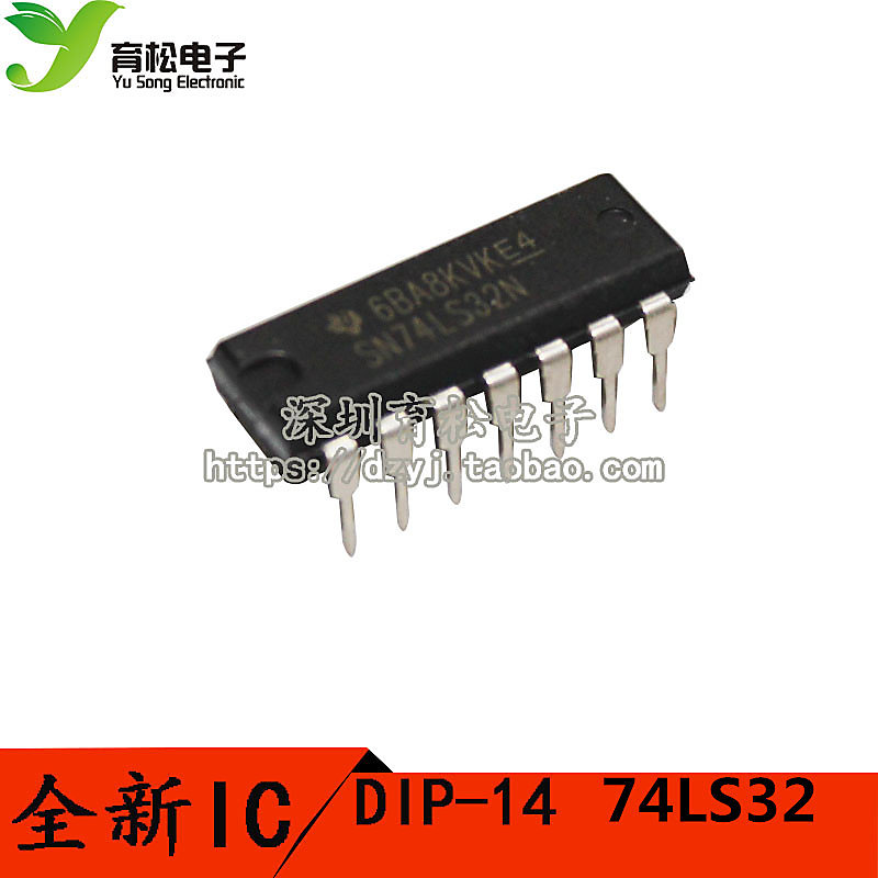 74LS32 SN74LS32N 2輸入端四或閘 DIP-14 [312941] | 露天市集 | 全台最大的網路購物市集