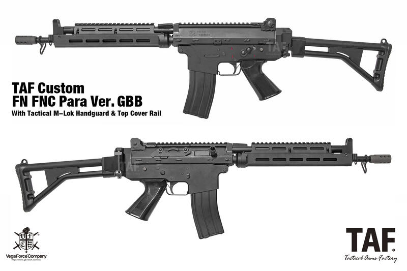 【TAF Custom 暫無庫存】VFC FN原廠授權 FNC Para 傘兵版+M-LOK護木 GBB (三發點放) | 露天市集 | 全台 ...