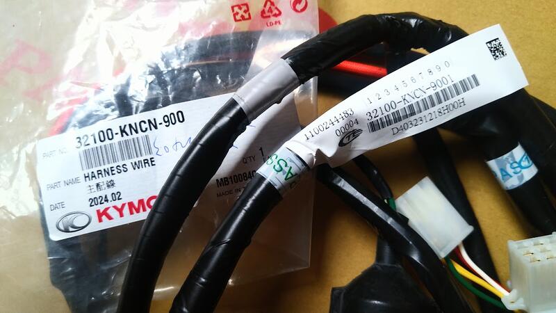 KYMCO公司貨，32100-KNCN-900 主電路配線：金豪邁頂尖豪邁 GY6D2-125 主配線全車配線非GFY6 | 露天市集 | 全 ...