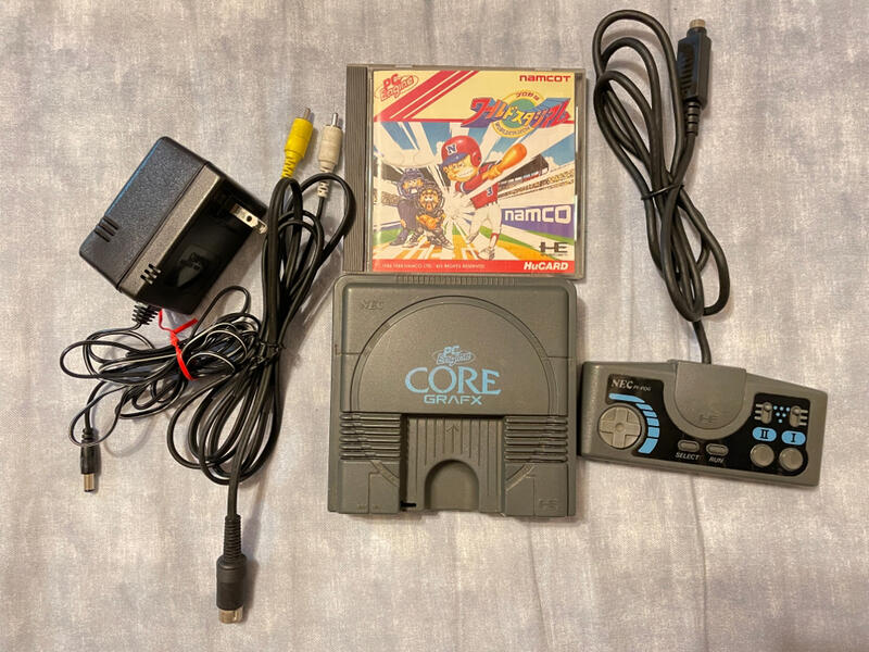 PC Engine PCE Core Grafx 主機 功能正常 附棒球遊戲 | 露天市集 | 全台最大的網路購物市集