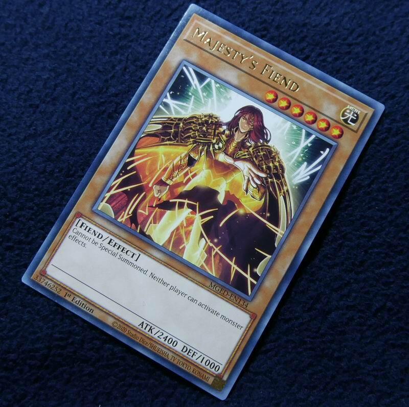 [台拍遊戲王] MGED-EN134 美英1刷 金字 威光魔人X1(NM近美品)=PRIO-JP034 | 露天市集 | 全台最大的網路購物市集