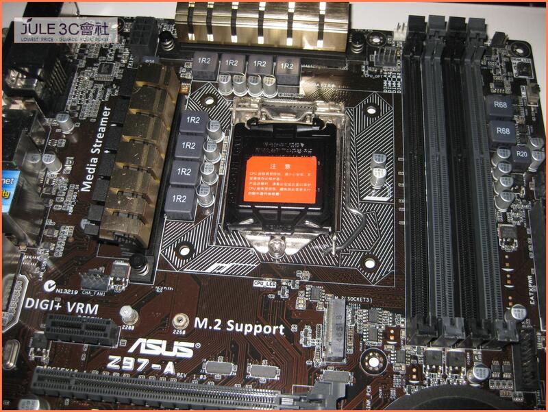 JULE 3C會社-華碩ASUS Z97-A Z97/DDR3/M2/雙智能處理器/電競系列/ATX/1150 主機板 | 露天市集 | 全台 ...