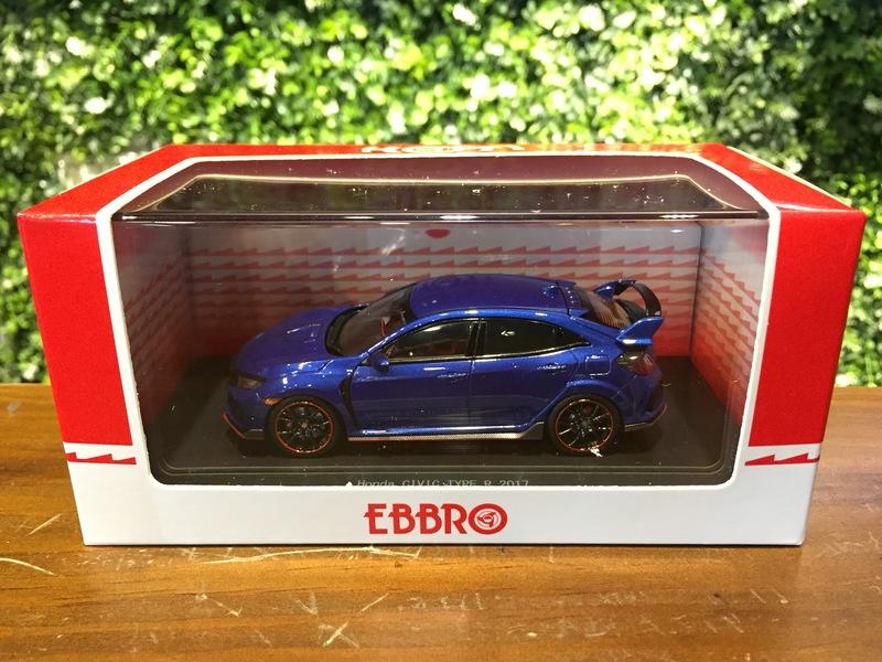 1/43 Ebbro Honda Civic Type R (FK8) 2017 Blue 45575【MGM】 | 露天市集 | 全台最大的 ...