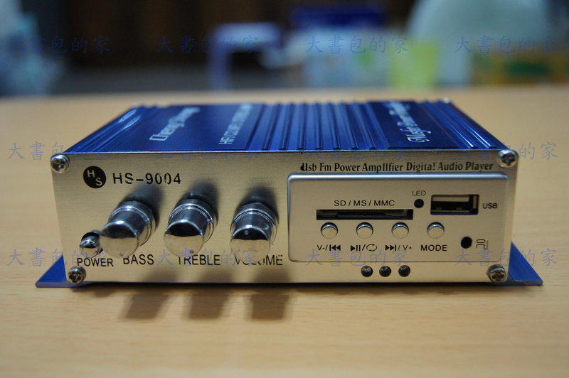 HS-9004 9008 鋁殼 遙控 綜合 擴大機 USB SD卡 可直接播放MP3 12V電壓 家用 汽車 機車 可用 | 露天市集 | 全台最大的網路購物市集