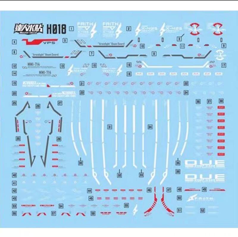 ★Hobby模改舖★ 現貨 達人 HG HGCE H018 1/144 DESTINY 新生 命運鋼彈 螢光 水貼 | 露天市集 | 全台最大 ...