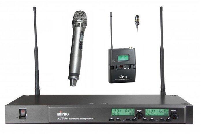 原廠公司貨MIPRO ACT-99MAX自動選訊無線麥克風組附2支無線麥克風(ACT-99停產) | 露天市集 | 全台最大的網路購物市集