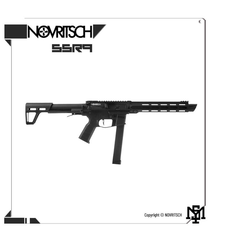 【YMS-黑-現貨】Novritsch SSR9 AEG 電動衝鋒槍 9mm彈匣造型/120發 | 露天市集 | 全台最大的網路購物市集