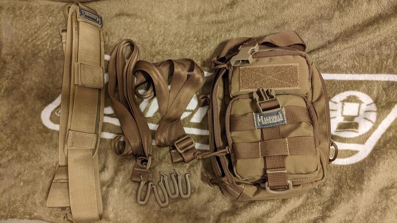 [送背帶]MAGFORCE戰術背包 台灣馬蓋先 超迷你2P背包-500D尼龍布(#A7121)+魔法腰包(#0402) | 露天市集 | 全台最大的網路購物市集