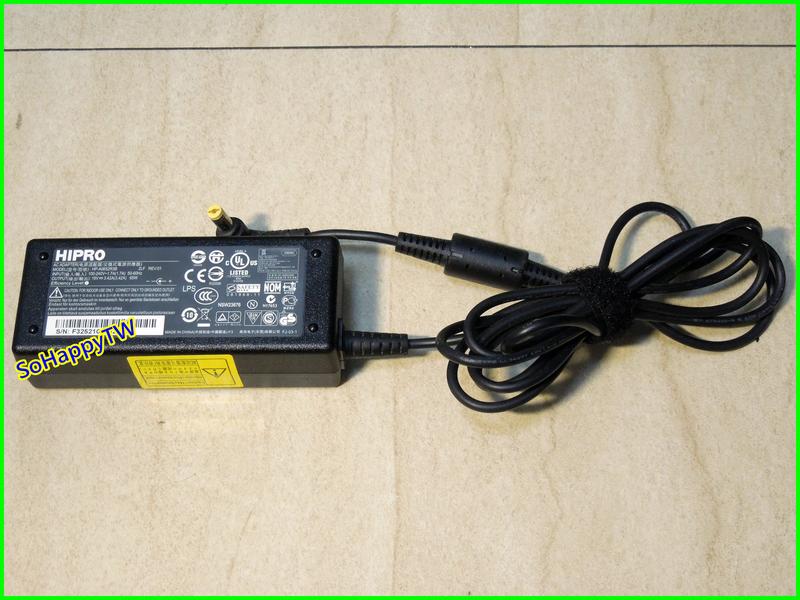 acer HIPRO HP-A0652R3B 變壓器 19V 3.42A 65W revo R3700 N282G | 露天市集 | 全台最大 ...