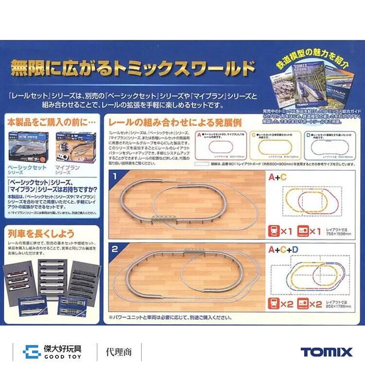 【預購】TOMIX 91027 軌道組 立體交叉化套組 (C) | 露天市集 | 全台最大的網路購物市集
