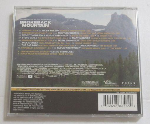 BROKEBACK MOUNTAIN 斷背山電影原聲帶CD | 露天市集 | 全台最大的網路購物市集
