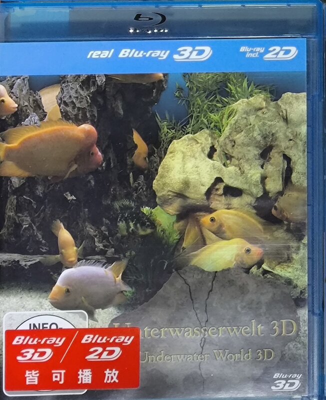 正版藍光BD 2D+3D美妙的水下世界 | 露天市集 | 全台最大的網路購物市集