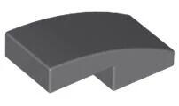 【樂高大補帖】LEGO 樂高 深灰色 小曲面 2x1 Slope Curved【6029948 11477】PS-38 | 露天市集 | 全台 ...