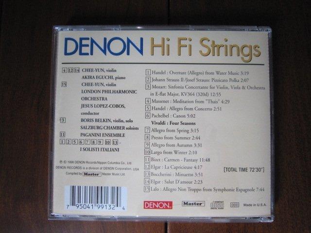 Denon Hi Fi Strings 小提琴弦樂集 | 露天市集 | 全台最大的網路購物市集