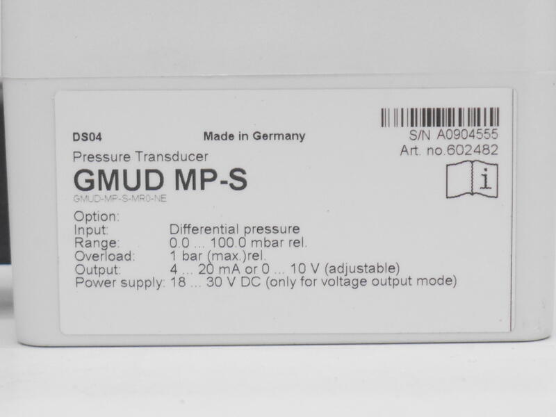 (HLFA-ASV) GREISINGER GMUD MP-S DS04 0~100mBar 壓差計 壓力訊號傳送器 | 露天市集 | 全台最 ...
