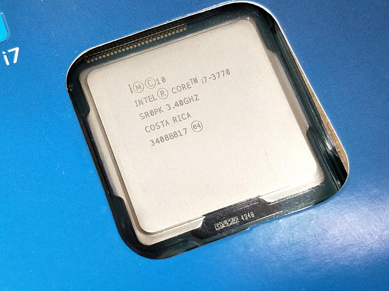 【含稅】Intel Core i7-3770 3.4G SR0PK 77W 四核八線 正式CPU 內建HD 另有盒裝 | 露天市集 | 全台最 ...