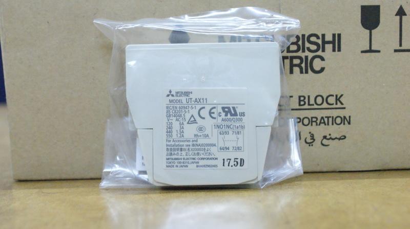 全新三菱電磁開關輔助接點UT-AX11(PLC,變頻器,人機介面,伺服馬達) | 露天市集 | 全台最大的網路購物市集