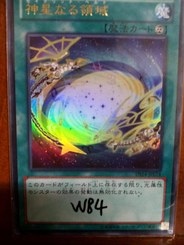 遊戲王 DS14-JPL24神星領域/金亮W84(98新)會換新卡套 | 露天市集 | 全台最大的網路購物市集