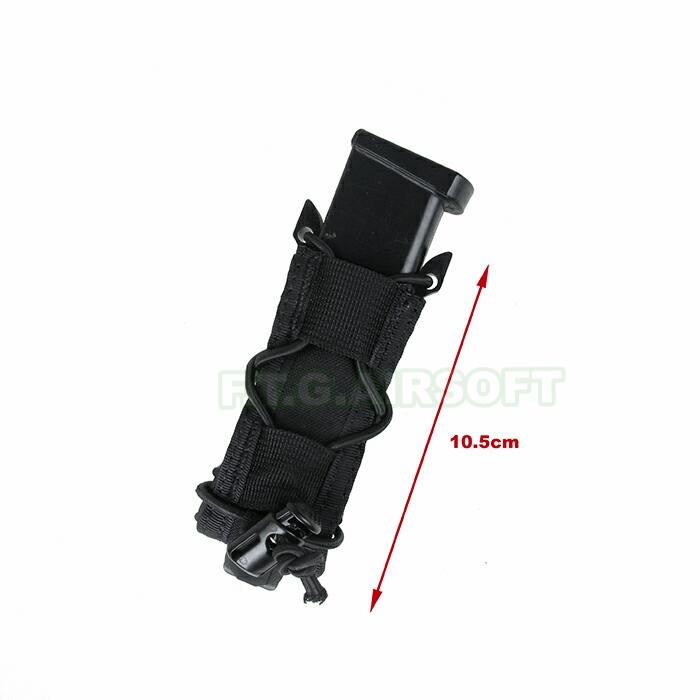 現貨 TMC TC 9mm 彈匣 彈袋 快拔 快抽 單連 單聯 MOLLE BIB 彈匣袋 黑色 BK | 露天市集 | 全台最大的網路購物市集