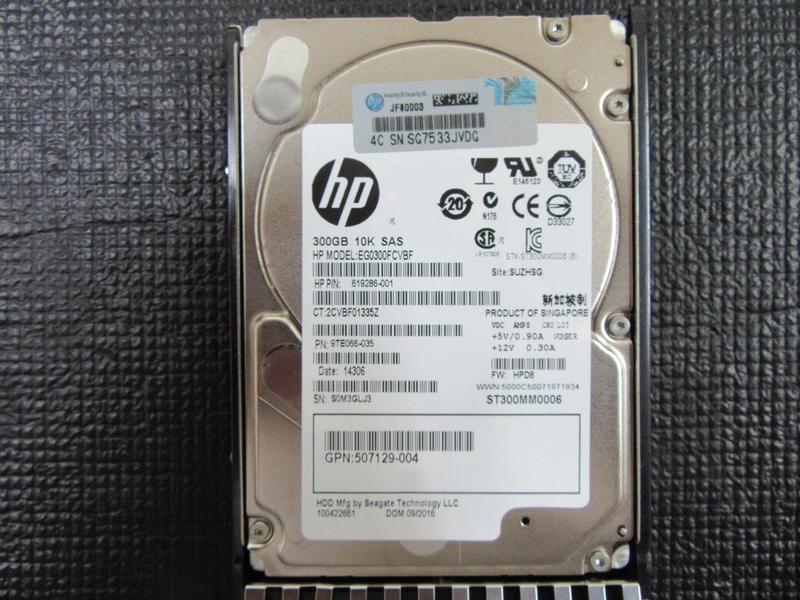 普羅米修斯★HP EG0300FCVBF 300GB 10k SAS 6G 2.5" HDD | 露天市集 | 全台最大的網路購物市集