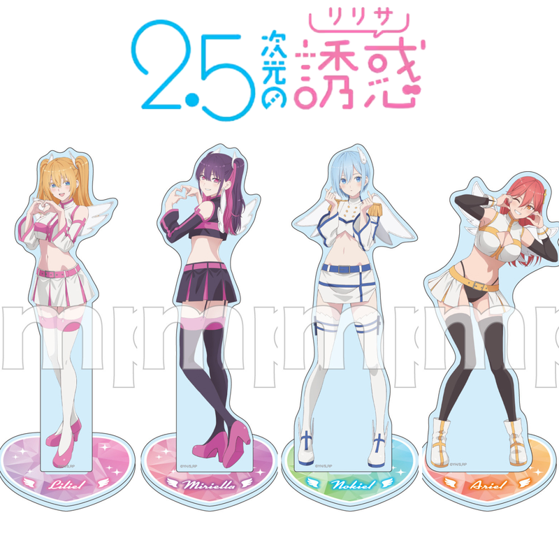 【高雄冠軍】6月預購 DMM 2.5次元的誘惑 比愛心 壓克力立牌 4款分售 免訂金0312⚫★e | 露天市集 | 全台最大的網路購物市集