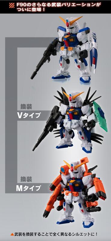 現貨全新未拆 魂商店限定 重裝X重奏 MSE EX25 鋼彈 F90（V型態 & M型態套裝） | 露天市集 | 全台最大的網路購物市集