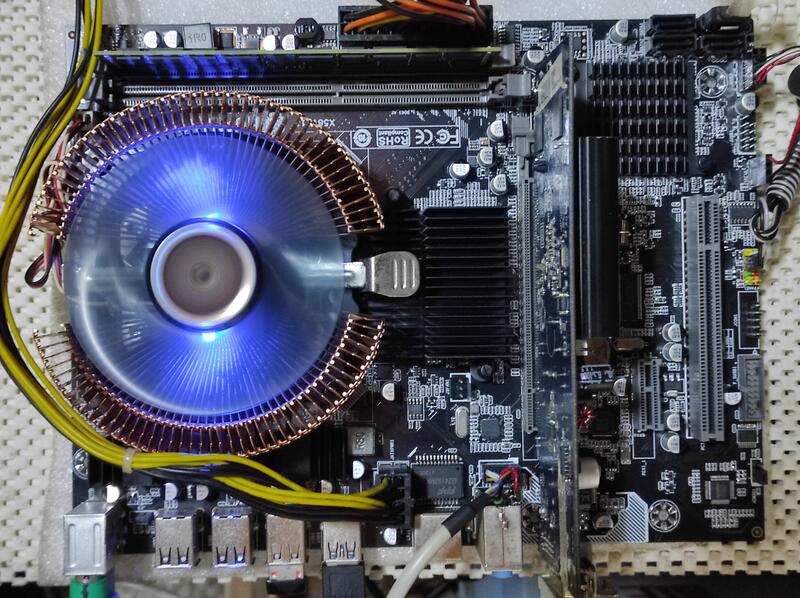 華南金牌 Huananzhi X58 RX3.0主機板 1366/M-ATX板 +Xeon E5620 CPU良品 | 露天市集 | 全台最大的網路購物市集