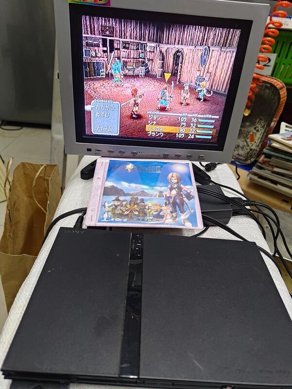 (C3) 二手 SONY PS2薄機 遊戲主機 SCPH-77007 /可玩/附線材配件 | 露天市集 | 全台最大的網路購物市集