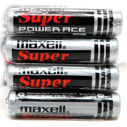 Maxell 4號電池 R03P 碳鋅電池 1.5V 1顆 保存日2024年3月 無汞 環保電池 | 露天市集 | 全台最大的網路購物市集