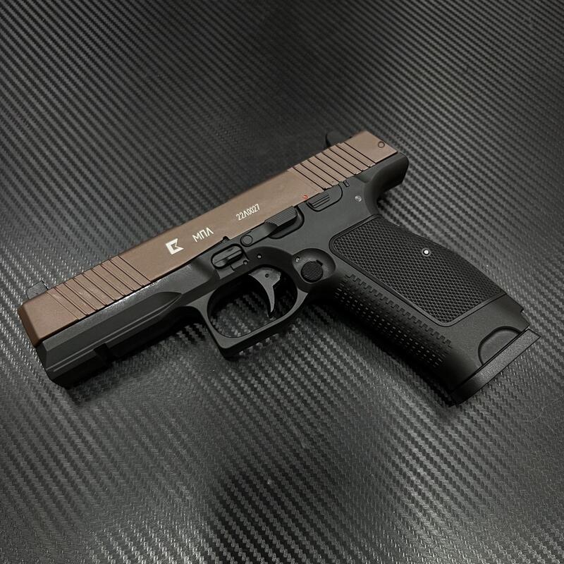 {凱璿 生存遊戲專賣店} KIZUNA WORKS MKW / 俄羅斯 MPL 刻字版 金屬滑套 瓦斯手槍 銅色 免運費 | 露天市集 | 全 ...