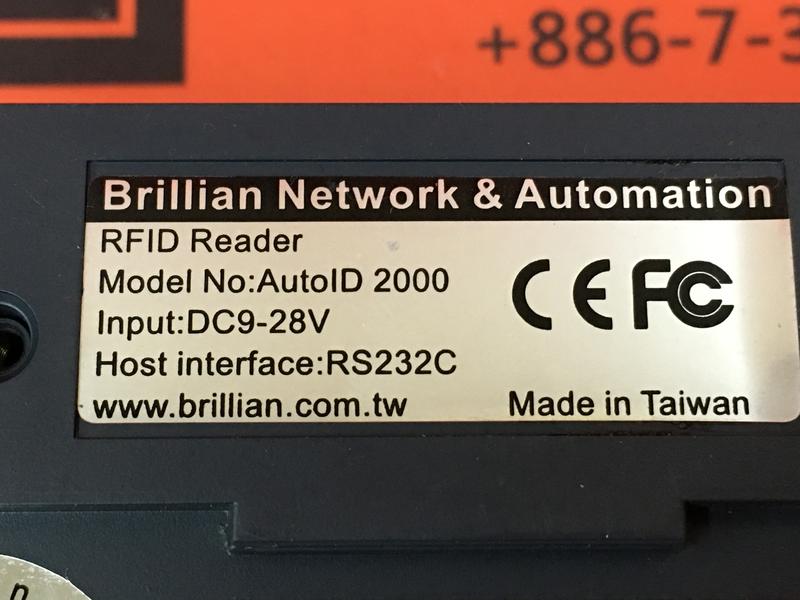 BRILLIAN AUTOID 2000 RFID READER | 露天市集 | 全台最大的網路購物市集
