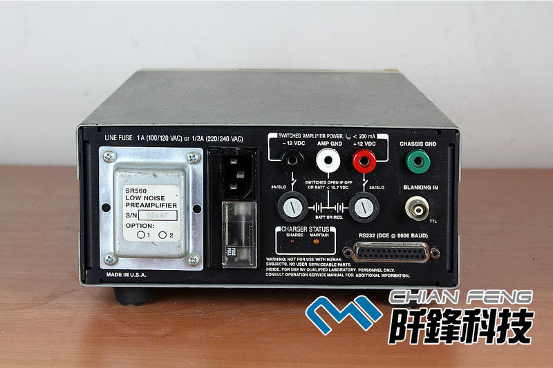 【阡鋒科技 二手儀器】SRS SR560 低雜訊電壓前置放大器 | 露天市集 | 全台最大的網路購物市集
