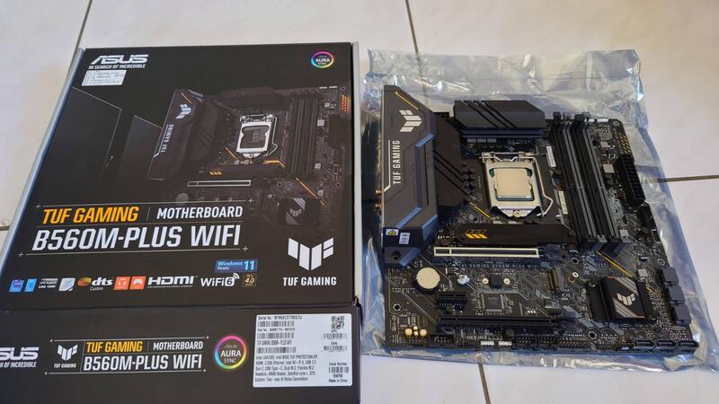 保內2026 超新ASUS華碩TUF b560M-PLUS WIFI 主機板盒裝 z490 H570 Z590參考 | 露天市集 | 全台最大的網路購物市集
