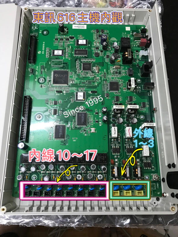 Since 1995–東訊SD-616A主機—總機 電話 | 露天市集 | 全台最大的網路購物市集
