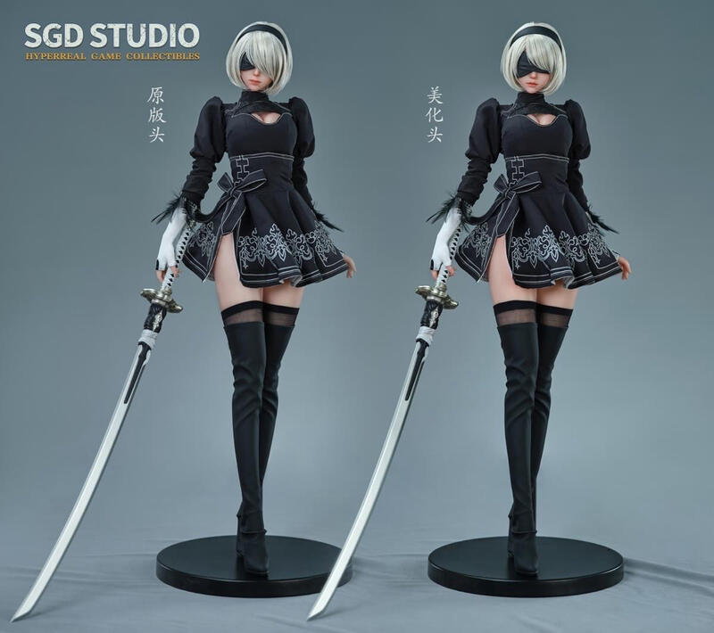 海洋模型 0805 SGD STUDIO 1/3 戰鬥女孩 SGD-002 雙頭版本 | 露天市集 | 全台最大的網路購物市集