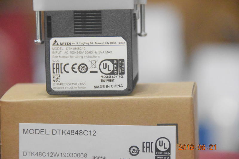 [捷順機電]台達Delta PID溫度控制器48*48 DTK4848R12、DTK4848V12、DTK4848C12 | 露天市集 | 全 ...