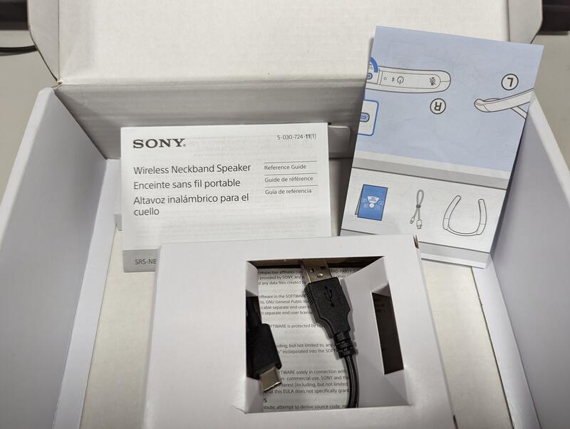 [二手] SONY SRS-NB10 無線頸掛式揚聲器 | 露天市集 | 全台最大的網路購物市集