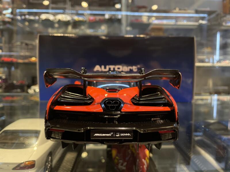 吉華科技@ 1/18 AutoArt 76078 McLAREN SENNA 橘色 | 露天市集 | 全台最大的網路購物市集