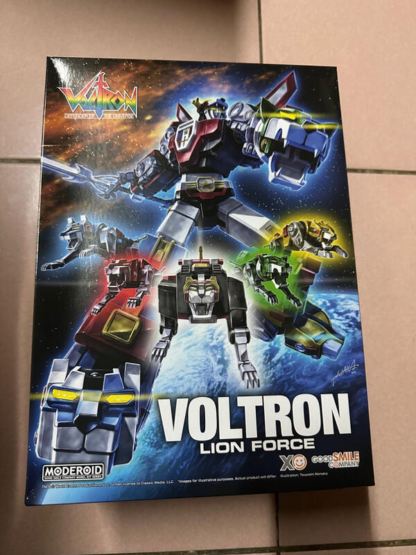 GSC 組裝模型 MODEROID 百獸王 GOLION 聖戰士 五獅合體 Voltron (全新未拆) | 露天市集 | 全台最大的網路購物市集