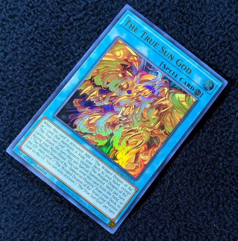 [台拍遊戲王] MP22-EN275 美英1刷 金亮 真實的太陽神X1(M/NM)=WPP3-JP051 | 露天市集 | 全台最大的網路購物市集