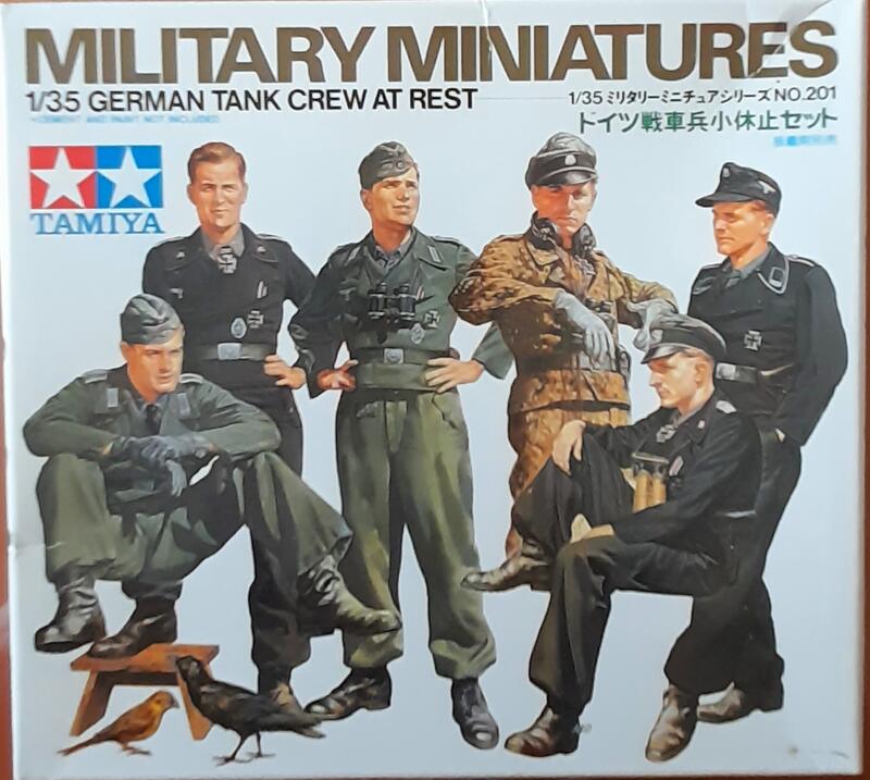 【549喵鋪】1/35 TAMIYA 田宮35201 二戰德軍坦克組員 | 露天市集 | 全台最大的網路購物市集