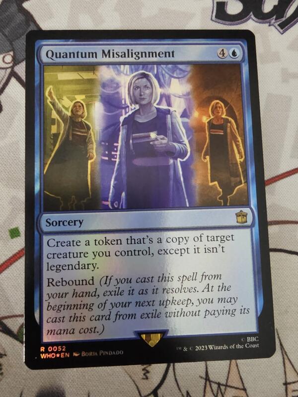(吉吉收藏）MTG魔法風雲會 Quantum Misalignment R 0052 WHO EN Foil | 露天市集 | 全台最大的網路購物市集