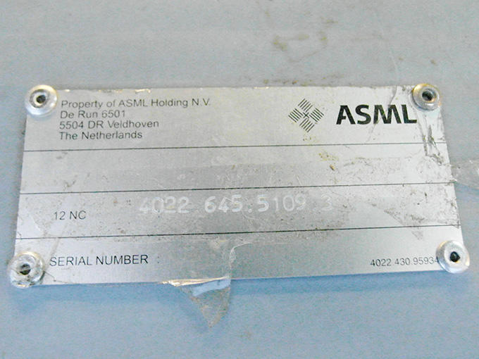 ASML PAAC 500/65/24 Cleanroom pack OK 4022.645.5109 | 露天市集 | 全台最大的網路購物市集