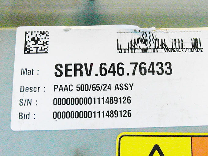ASML PAAC 500/65/24 Cleanroom pack OK 4022.645.5109 | 露天市集 | 全台最大的網路購物市集