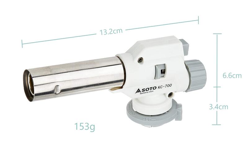 《有。餐具》日本製 SOTO 兩段式 料理用瓦斯槍 瓦斯噴槍 炙燒 露營適用 (KC-700 / KC-700EXP) | 露天市集 | 全台最大的網路購物市集